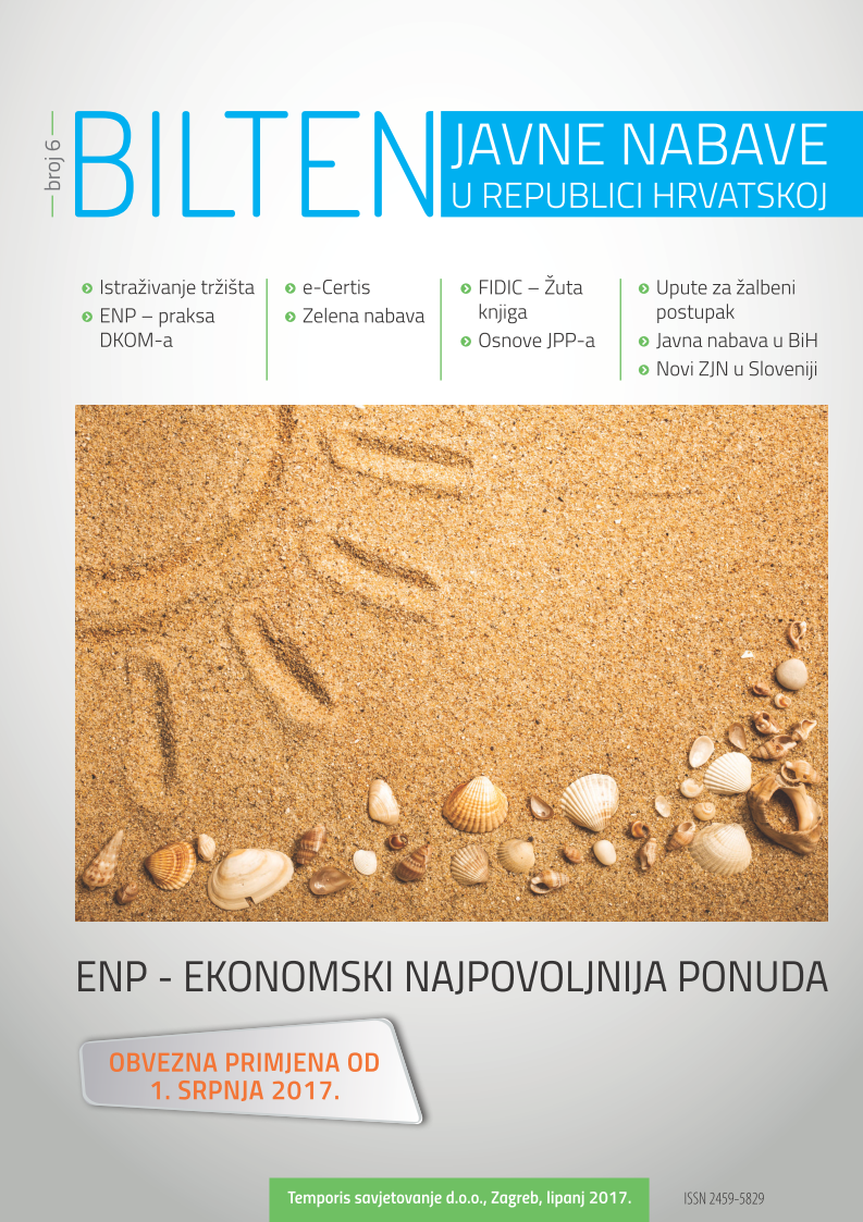 Bilten javne nabave br. 6 - Temporis