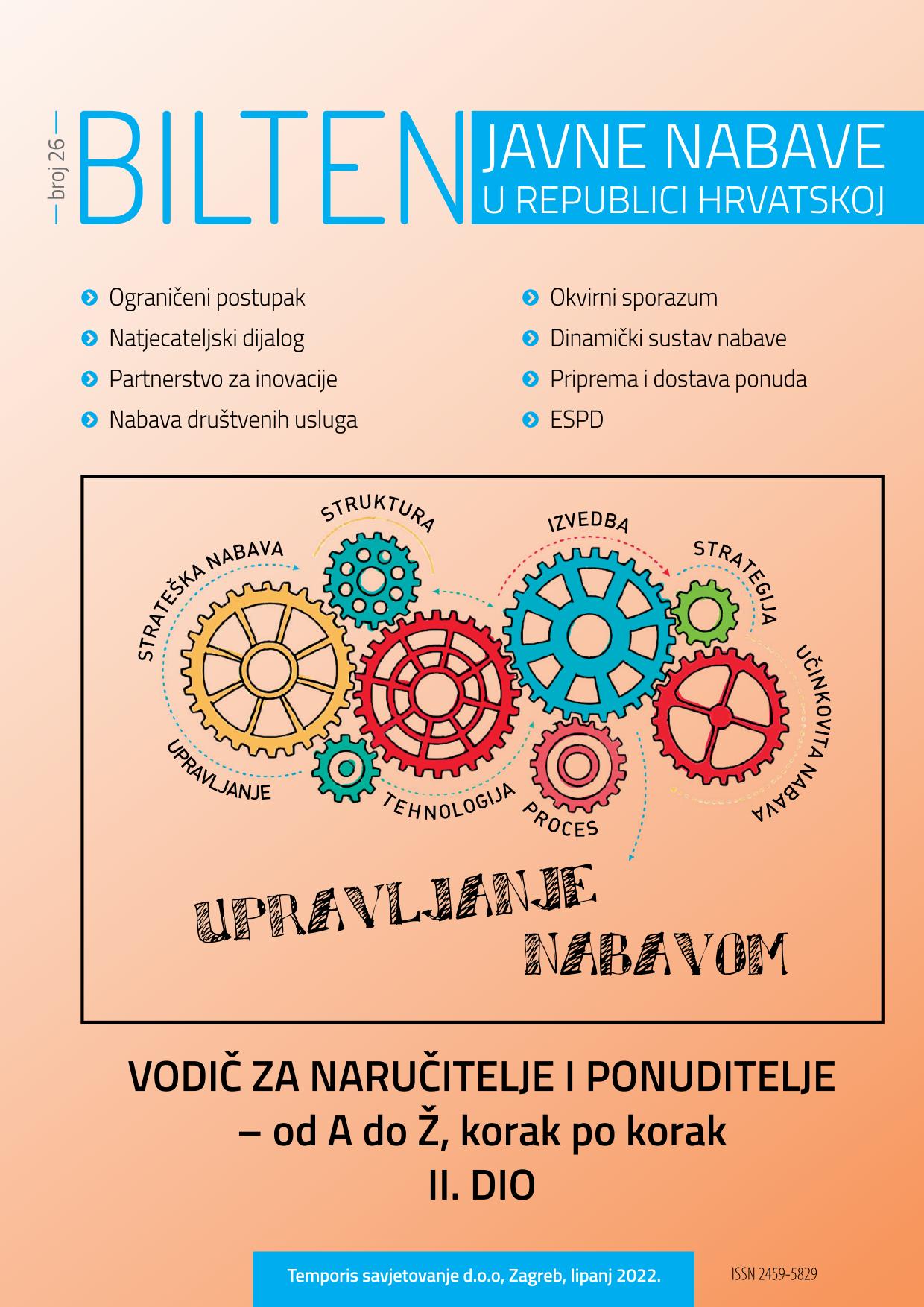 Bilten javne nabave br. 26 - Temporis